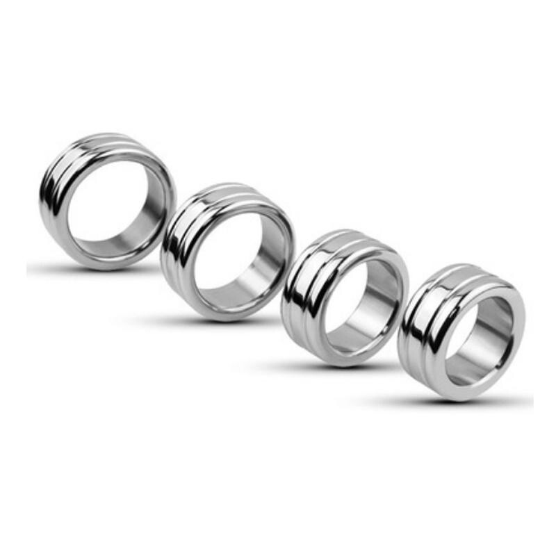 Thick Heavy Duty Stainless Steel Metal Silver Male Rings Stretcher ...