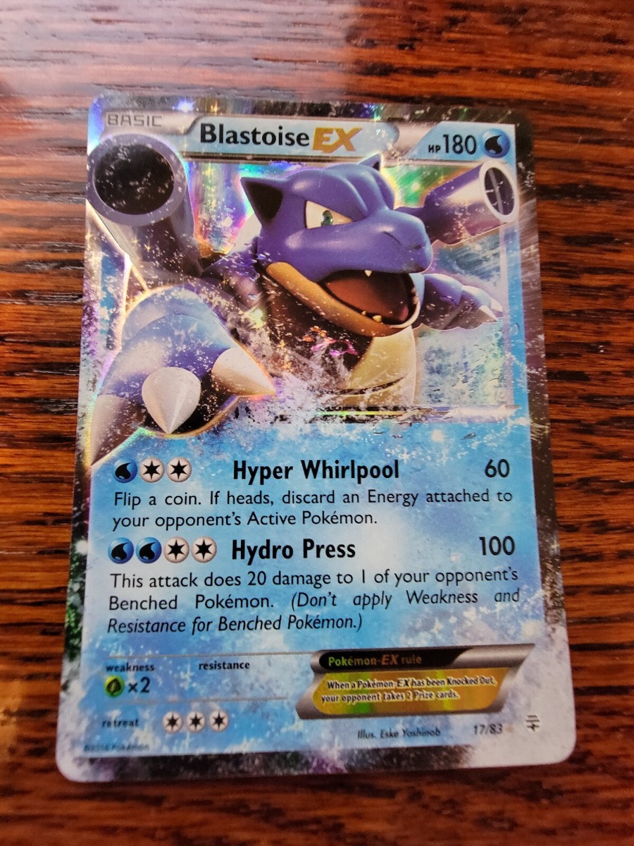 Carta Originale Blastoise Win This Battle Where All Pokemon Cards Are