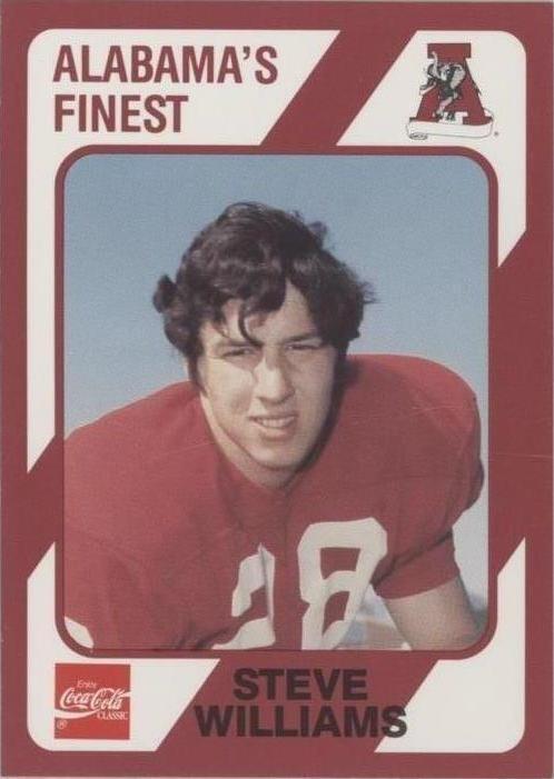1989 Collegiate Collection Alabama Crimson Tide - Steve Williams #308 ...
