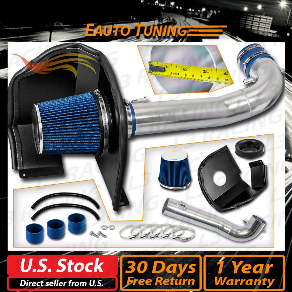 Cold Heat Shield Air Intake BLUE for 15-20 Suburban / Tahoe 5.3L V8 | eBay
