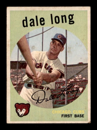 1959 Topps #414 Dale Long VG/VGEX X2753322 | eBay