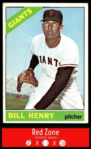 1966 Topps - #115 Bill Henry EX+ | eBay