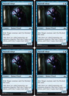 MTG - 4x PASSWALL ADEPT - Guilds of Ravnica (C) | eBay