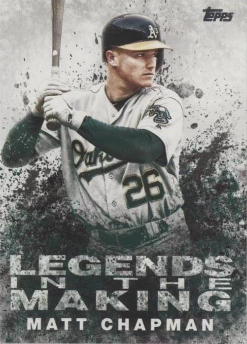 2018 Topps Update Series - Legends in the Making Matt Chapman #LITM-6 ...