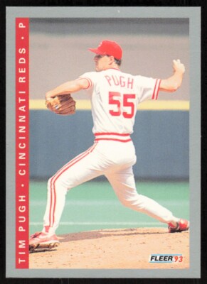 1993 Fleer #40 Tim Pugh Rookie Cincinnati Reds | eBay