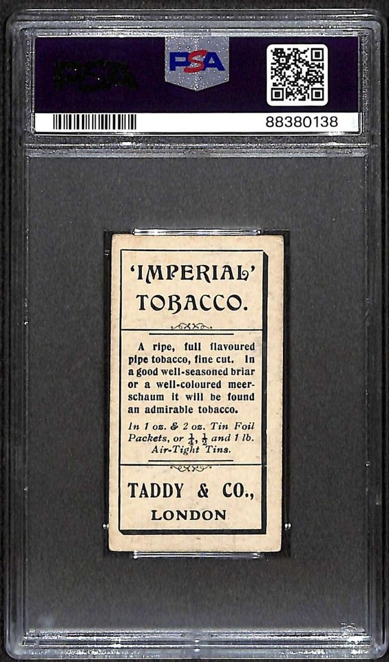 1907 Taddy & Co Prominent Footballers #NNO H Connett PSA 3 VG C90021 | eBay
