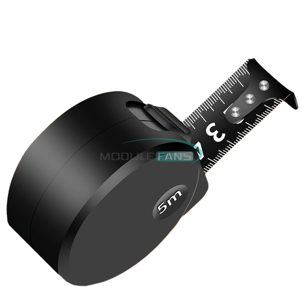 3/5M Black Steel Measuring Tape Household Woodworking Mini Measuring ...
