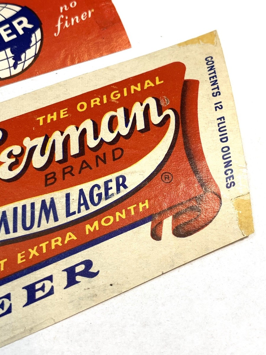 Old German Lager Beer Label Ebay