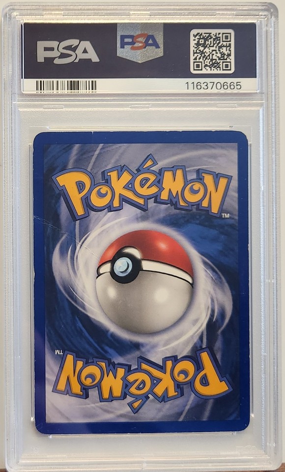 PSA 1 Growlithe 45/110 2002 Legendary Collection Reverse Holo Pokemon ...