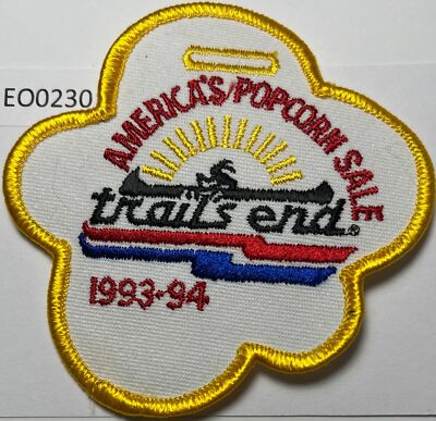 Boy Scout Trails End Popcorn Patch 1993-1994 | eBay
