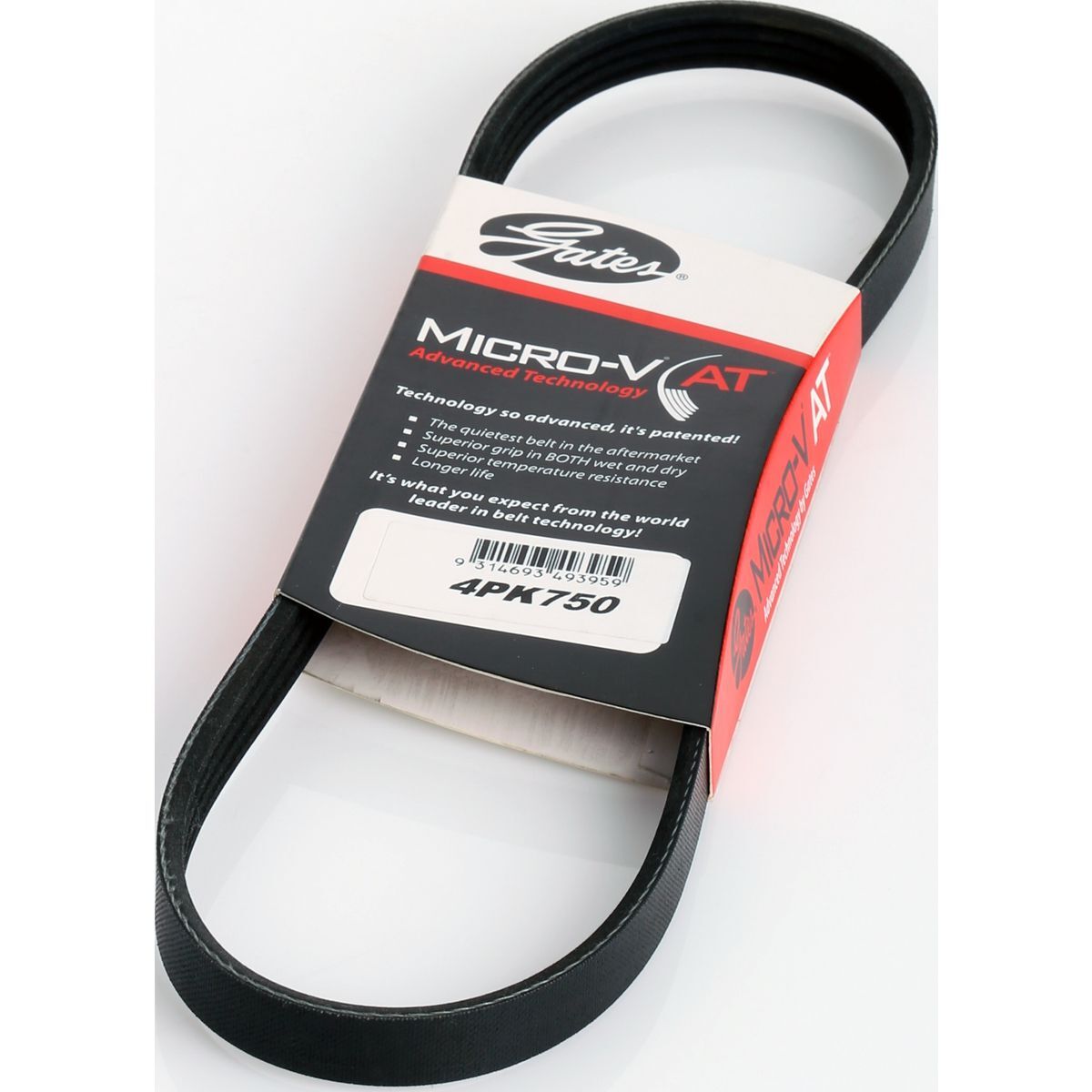 Gates Ribbed Belt 4PK750 | eBay