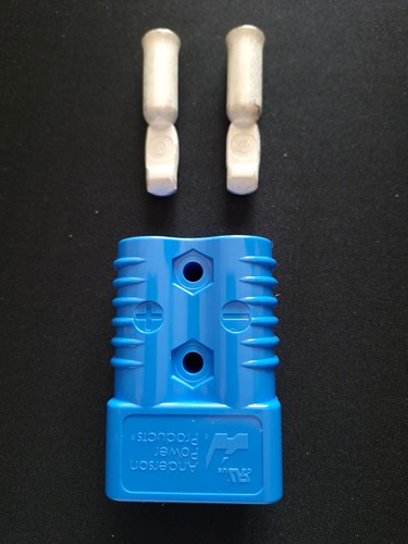 ANDERSON SB175 AMP CONNECTOR AND CONTACTS - BLUE | eBay