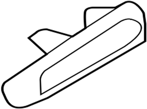 7405A646 Mitsubishi Garnish, fr fender 7405A646, New Genuine OEM Part ...