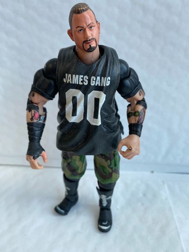 TNA BG JAMES ACTION FIGURE DA WRESTLING TOY BIZ MARVEL IMPACT LOCKDOWN ...