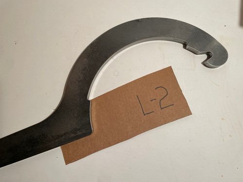 L-2 Spanner Wrench For LeBlond Or Other Long Taper key drive Spindle ...