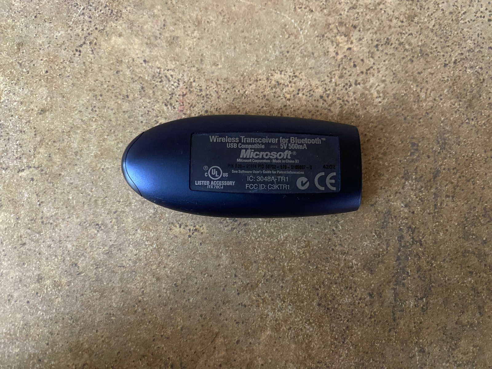 Microsoft USB Wireless Transceiver for Bluetooth Genuine 5v 500ma for ...