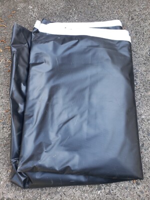 Large Used Vinyl Billboard 9.5'x20.5' Use For Ground Cover Tarp Liner ...