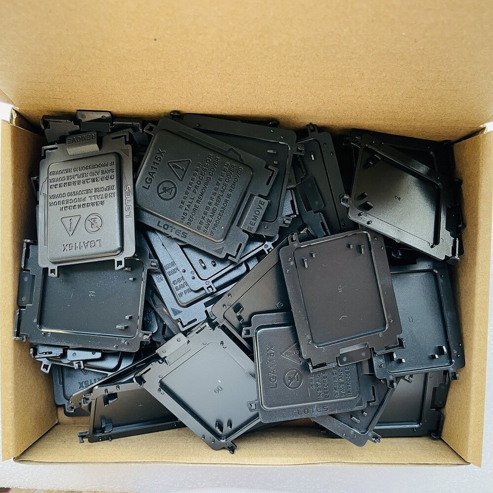 50 x Motherboard Socket LGA115x 1150 1151 1155 1156 Processor Cover ...
