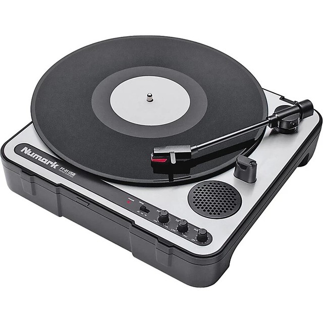 ION Portable USB Turntable Convert Vinyl to CD or Mp3 Built in Speaker ...
