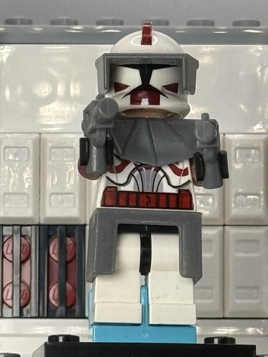 LEGO Star Wars Minifigure sw0202a Clone Trooper Commander Fox Phase 1 ...