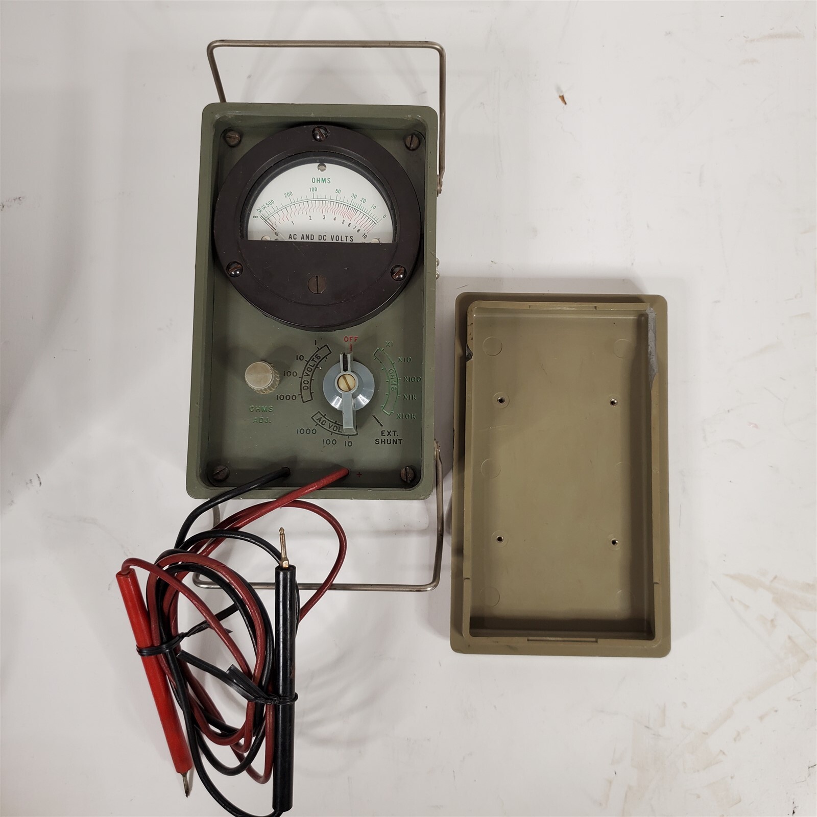Military Multimeter AN/URC-105C ME-77C/U Tested Working Clean Battery ...
