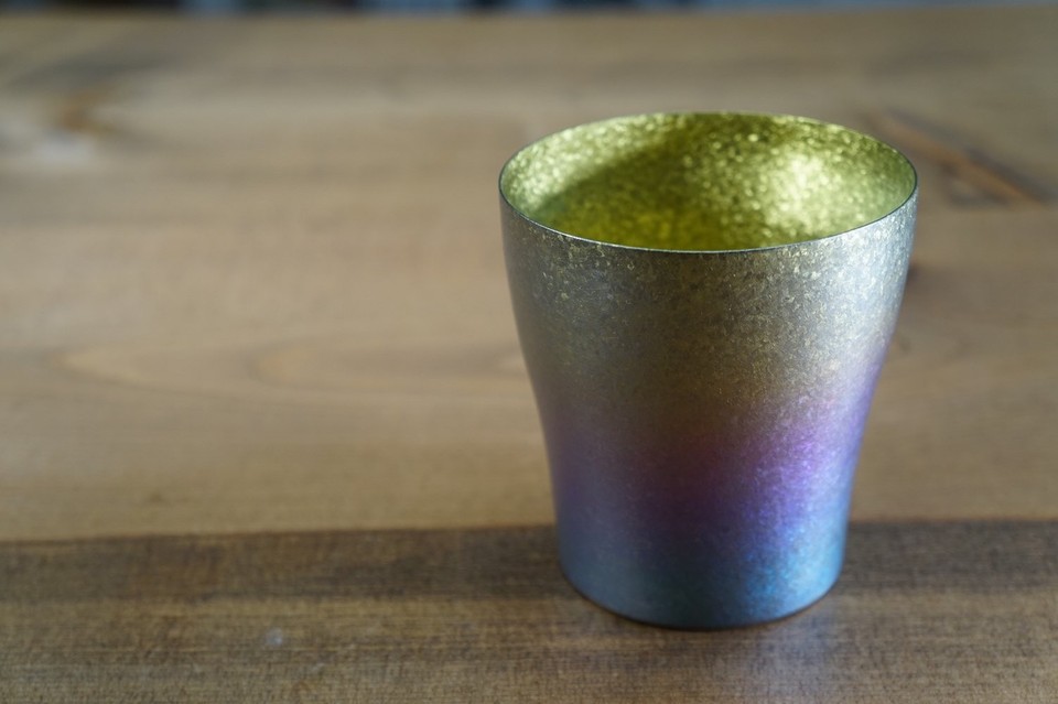 HORIE (Horie) Tsubame Titanium double tumbler Koga 250cc Made in Japan ...