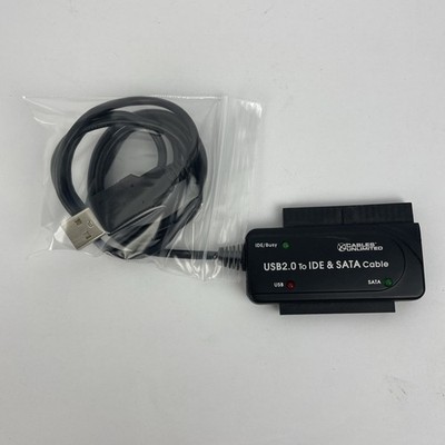 Cables Unlimited USB-2110 USB 2.0 to IDE and SATA Adapter Cable - Free ...