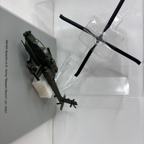 AH 64 Apache US Army desert storm helicopter diecast display 5261 Armour | eBay
