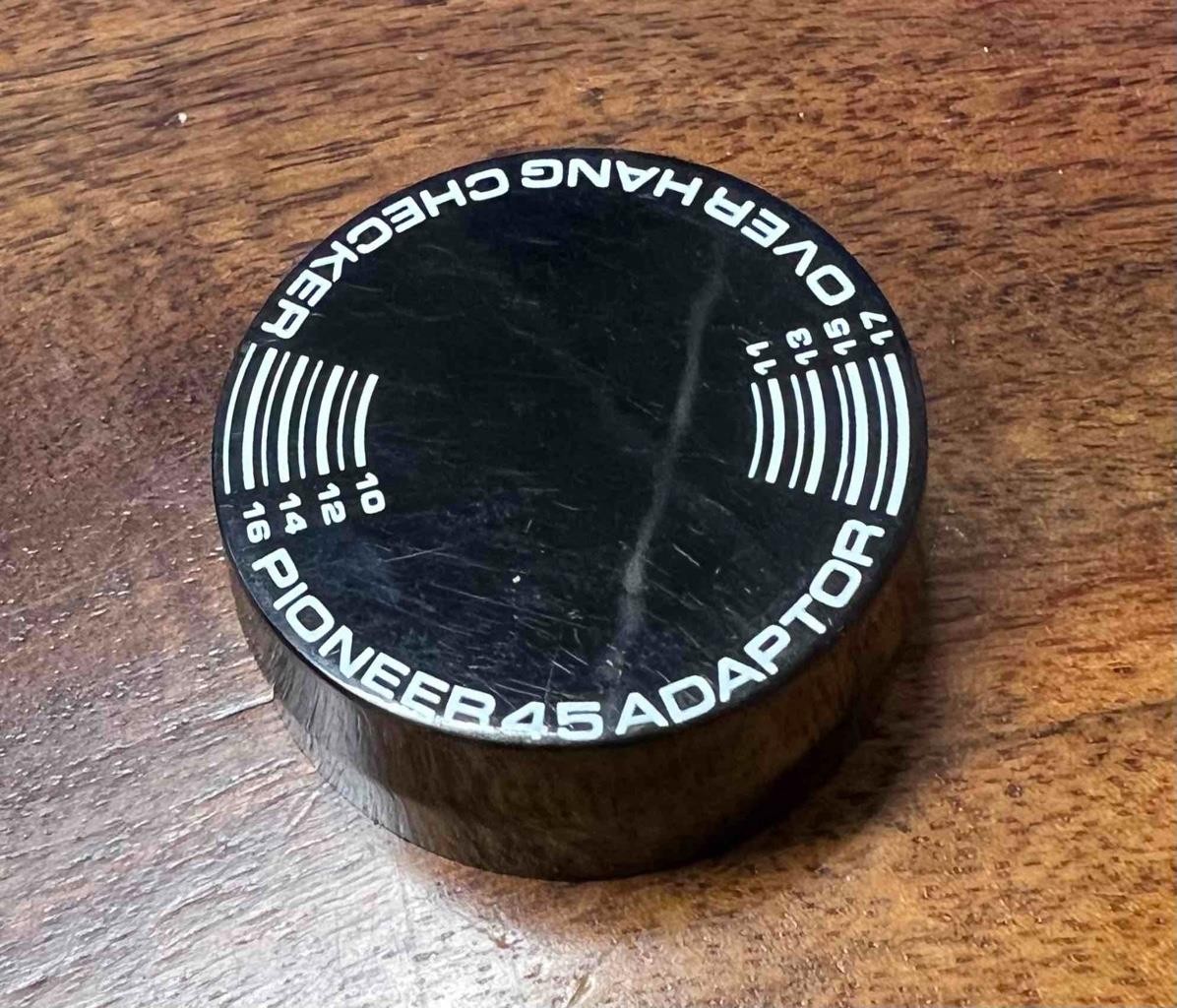 Pioneer Turntable 45 RPM Adapter and Overhang Checker | eBay