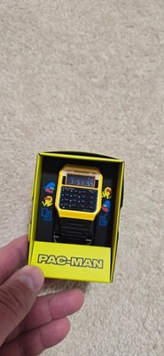 Casio Digital PAC-MAN Collaboration Alarm Chrono Calculator CA53WPC-1B ...