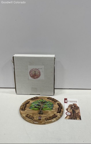 Bethlehem Handicrafts Wood God Bless Our Home Sign | eBay