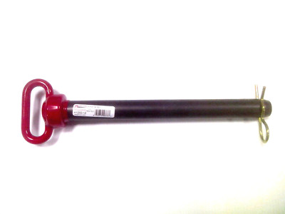 (1) 1-1/4"X 8-1/2" Hitch Pin Heavy Duty Double HH - H1250 Red Handle ...