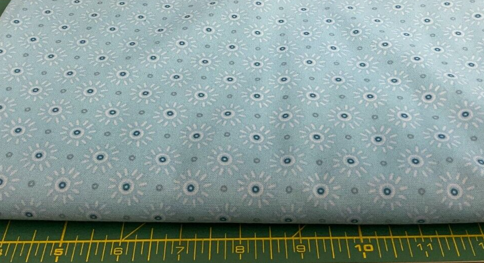MARCUS FABRICS - INTRIGUE #R15-1410-0194 TURQUOISE BY NANCY RINK- BY ...