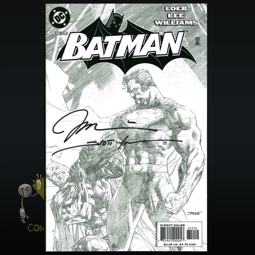 DC Comics BATMAN #612 2nd Printing Variant Signed by Jim Lee & Scott ...
