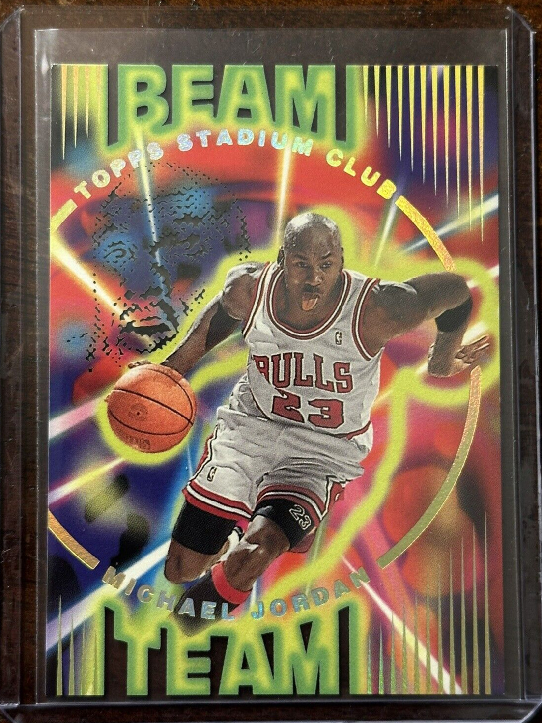 Michael Jordan 1995 Stadium Club #BT14 Beam Team Price Guide - Sports ...