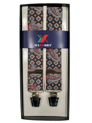 Maxfort. Elastic suspender with clip plus size man. Big and tall. Big ...