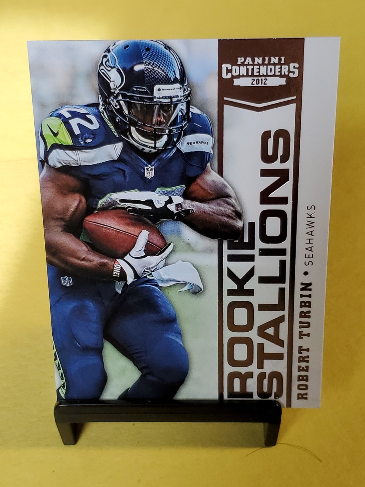 2012 Panini Contenders Rookie Stallions Robert Turbin Seattle Seahawks ...