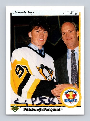 Craig Patrick Authentic Autographed 1990-91 Upper Deck Jaromir Jagr Rookie Card | eBay
