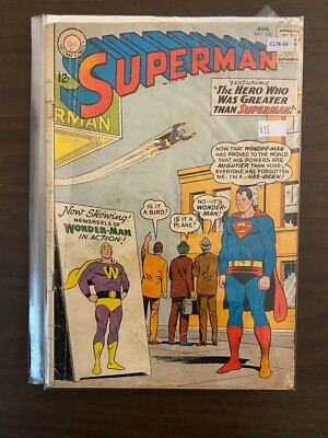 Superman vol.1 #163 1963 Grade 3.0 DC Comic Book CL78-69 | eBay