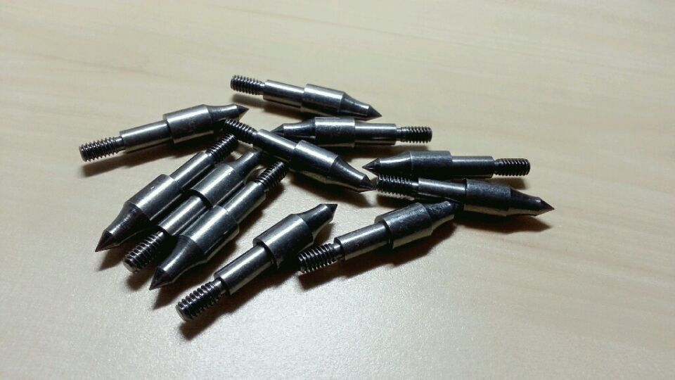 50 sets 100 grain arrow field points with arrow inserts for ID 6.2mm ...