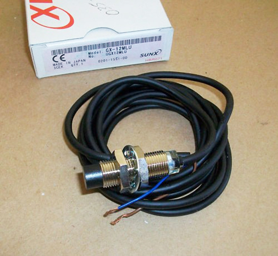 SUNX GX-8MU Cylindrical Inductive Proximity Sensor - DC 2 Wire-Threaded ...
