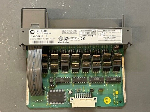 A-B SLC500 Output Module 1746-OBP16 Ser C 4087-368-51 | eBay