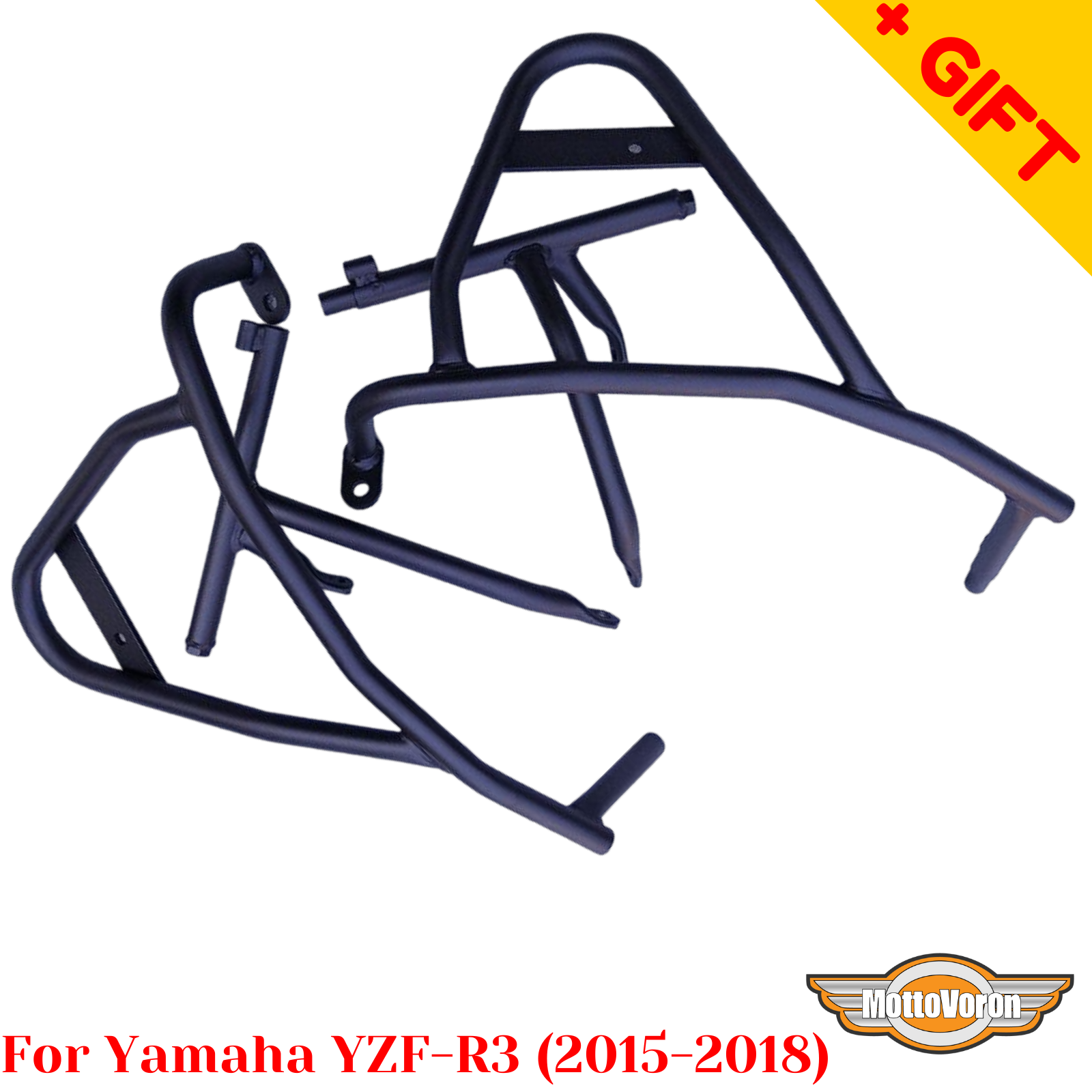 For Yamaha YZF R3 Crash bars Yamaha R3 Engine guard YZF-R3 (2015-2018 ...