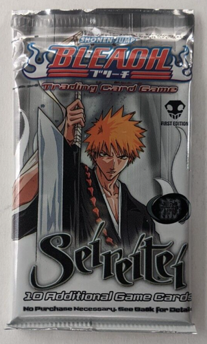 Bleach TCG Seireitei Booster 1st Edition NEW Sealed Ichigo CCG Trading ...
