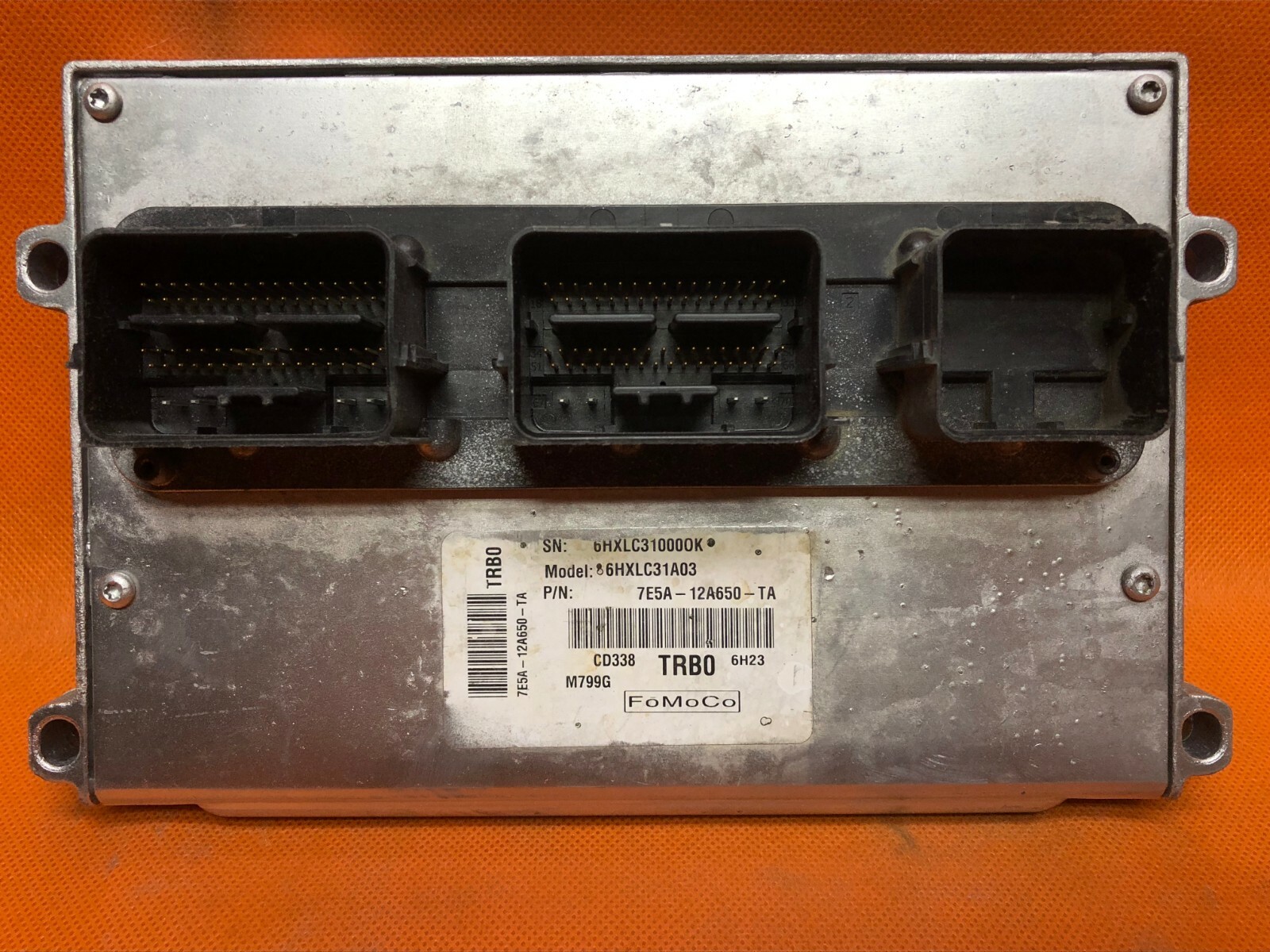 VIN PROGRAMMED 07 FORD FUSION MILAN V6 ECU ECM PCM MODULE 7E5A-12A650 ...