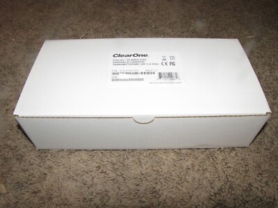 NEW ClearOne Dialog 20 Wireless Handheld Cardioid Microphone 2.4GHz 910 ...