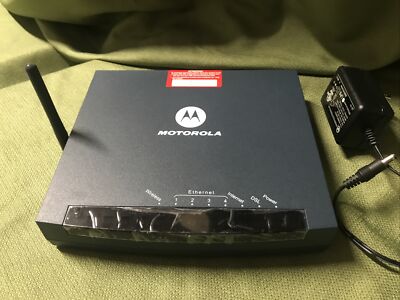 motorola router GZ53347 W/ AC Adaper #10D | eBay