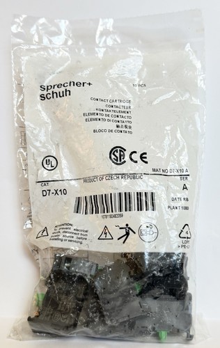 Sprecher Schuh Contact Block D7-X10 LOT OF 10 | eBay