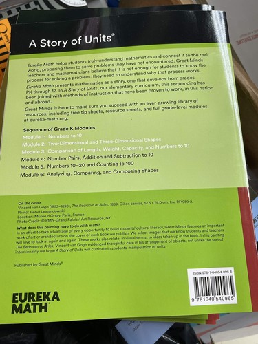 Eureka Math Grade K Modules 1-3 | eBay