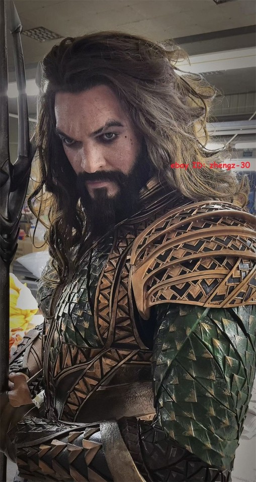 Justice League Aquaman 1/1 Life Size Bust Statue Painted Model ...
